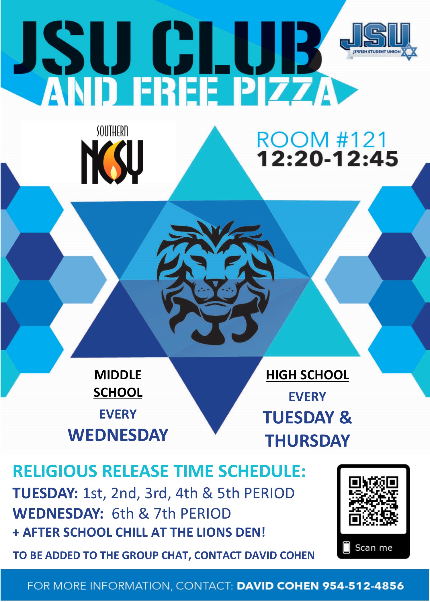 Ben Gamla Flyer - Southern NCSY